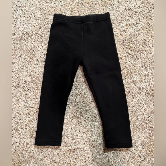 Carter's | Bottoms | Like New Carters Black Fleecelined Leggings Gender ...